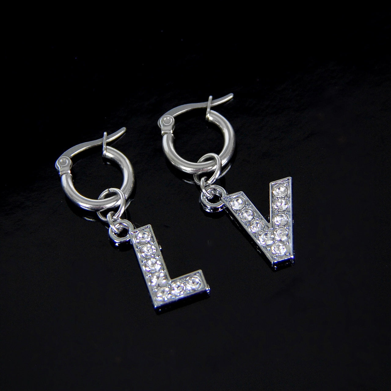 CUSTOM LETTER EARRINGS – Cyberspace Shop