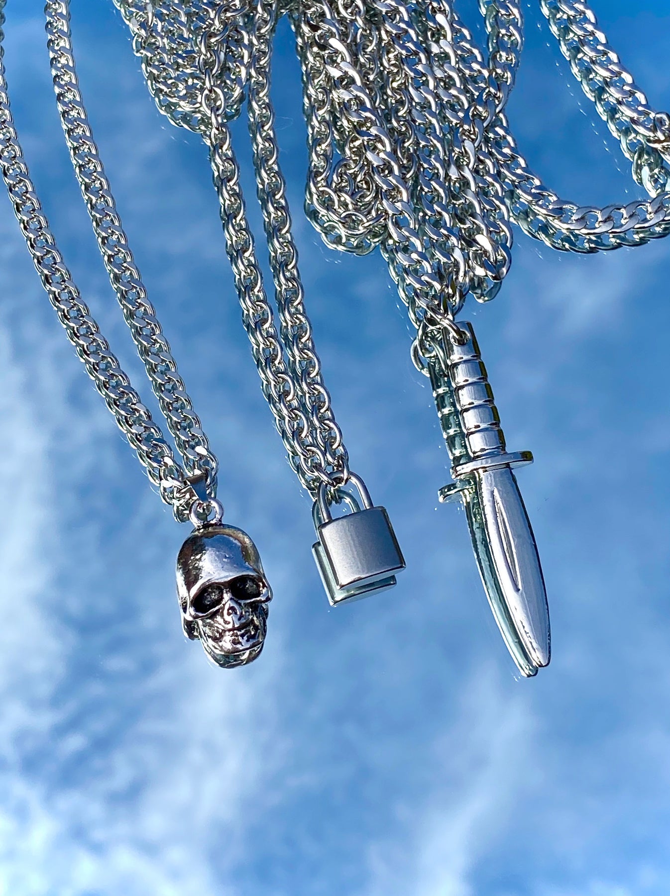 The Back Off Necklace Set – Cyberspace Shop