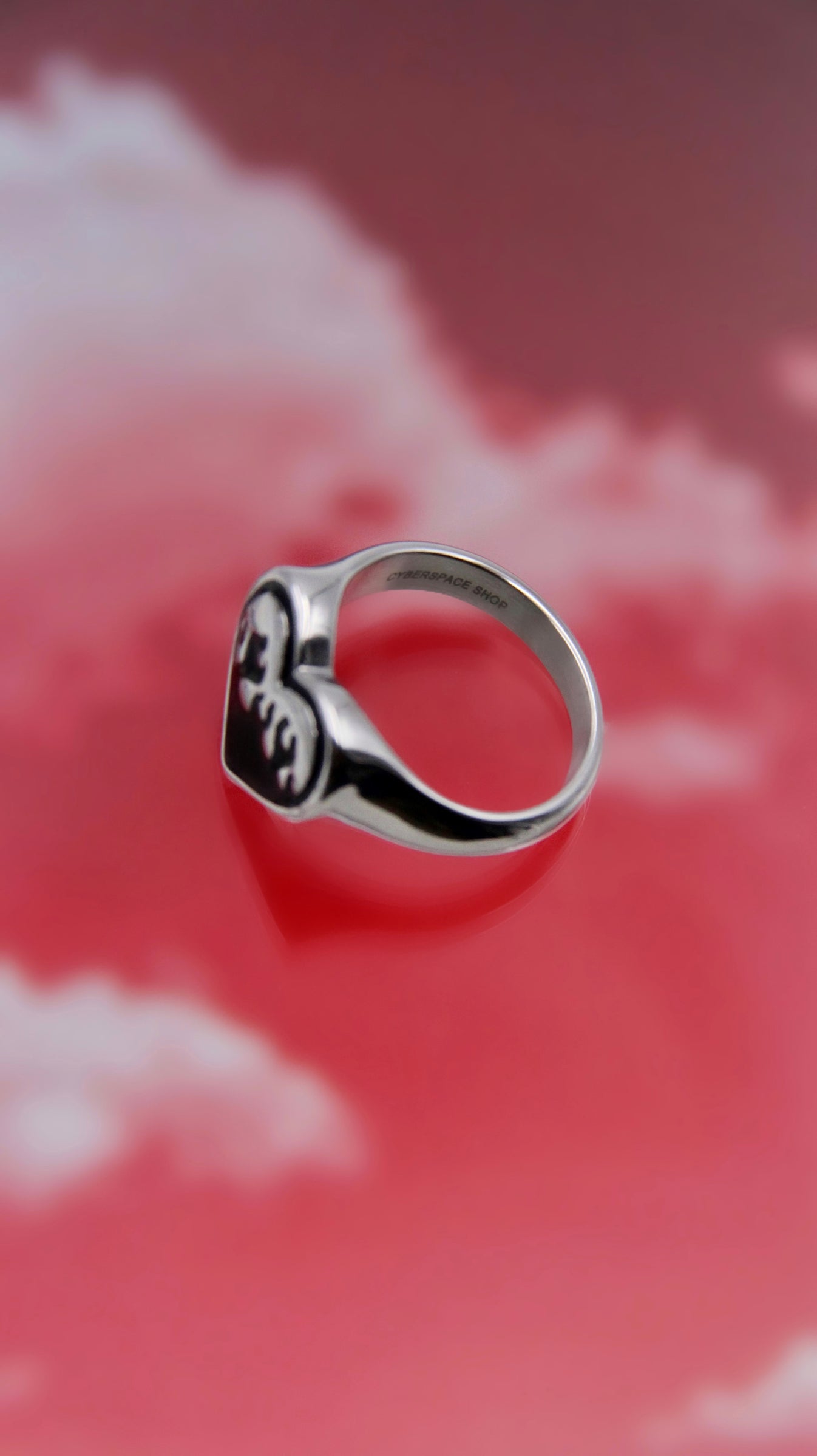 HEART ON FIRE RING – Cyberspace Shop