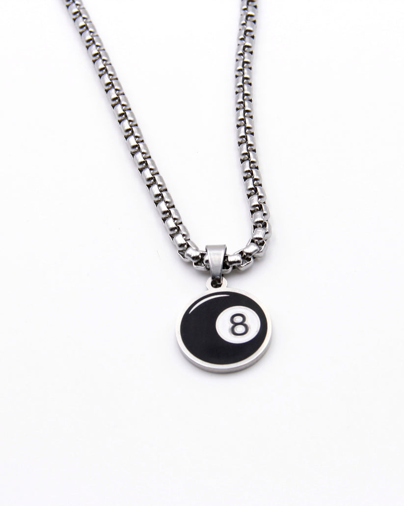 BEHIND THE 8 BALL NECKLACE – Cyberspace Shop